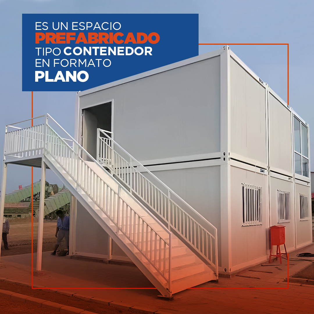 Oficinas tipo contenedor: espacios modernos y funcionales - Contenex